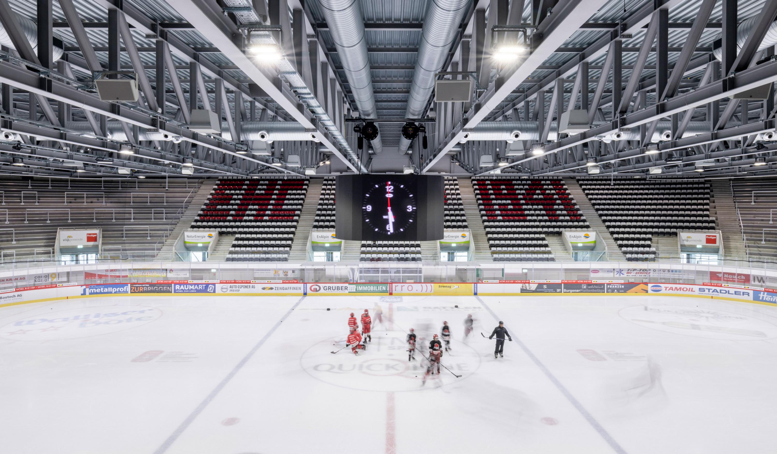 Eis- und Eventhalle Lonza Arena – Scheitlin Syfrig Architekten ...