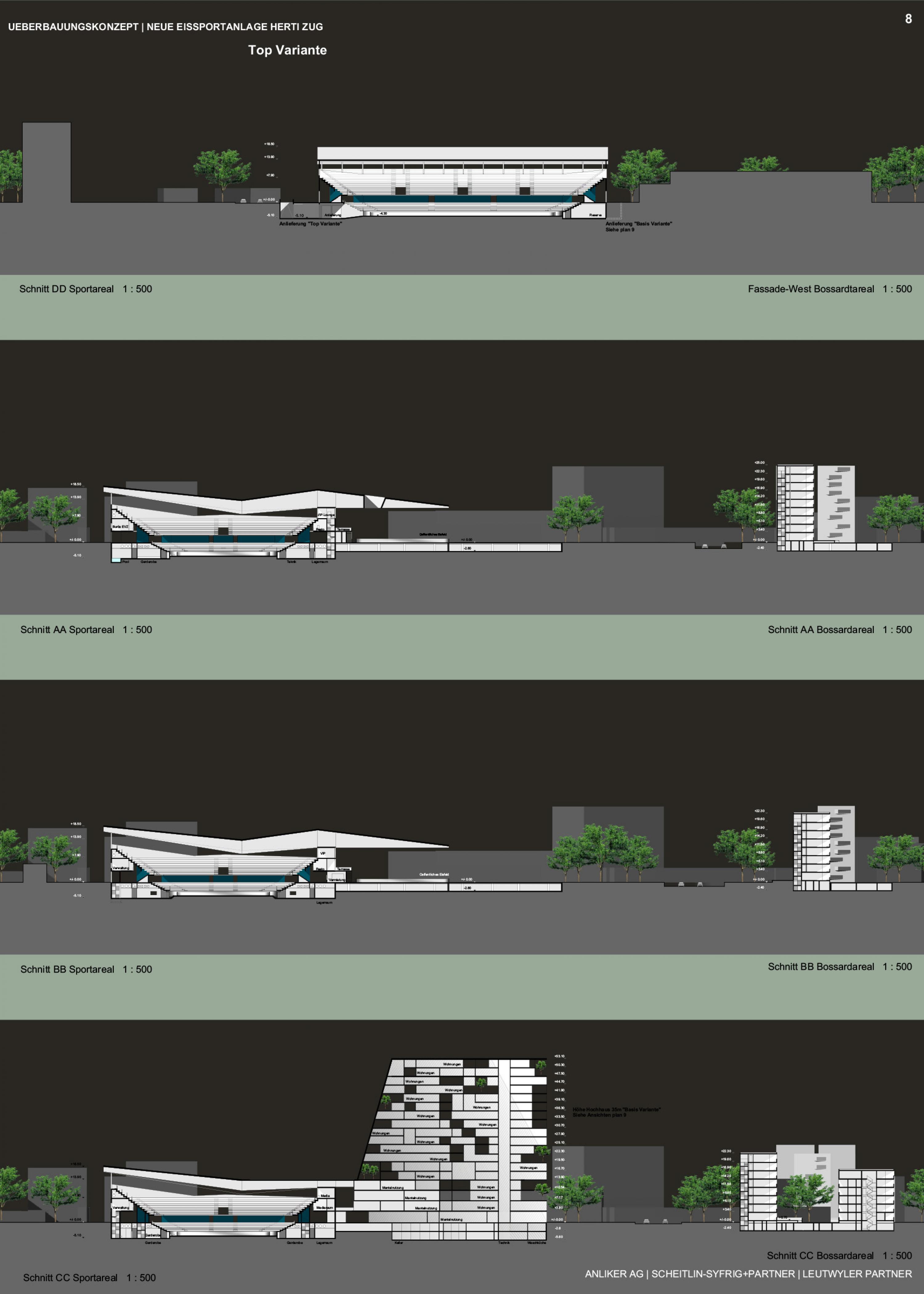 Herti Stadion Zug Bossard Arena – Scheitlin Syfrig Architekten